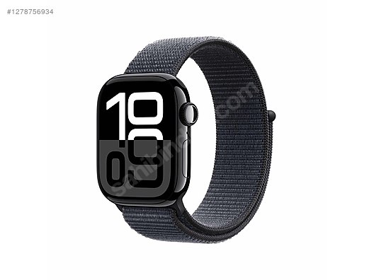 Apple Watch Series 10 - Alüminyum Simsiyah Kasa 46 mm Siyah Kordon ...