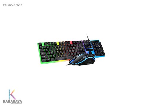 Osqar Işıklı Klavye ve Mouse Set - Oyuncu Set - Kablolu at sahibinden ...