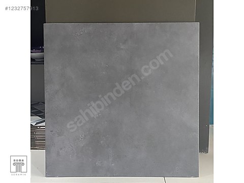 ROMA SERAMİKTEN 1.KALİTE 60X60 ICON ANTRACİT .YER/DUVAR SERAMİĞİ ...