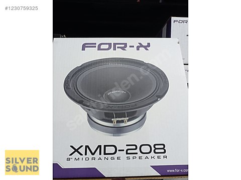 Hoparlör / Midrange / FOR-X XMD-208 20CM 400W 200RMS MİDRANGE sahibinden.comda - 1230759325