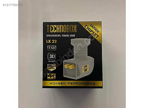 TECHNOBOX UNIVERSAL TWIN LNB sahibinden.comda - 1217760432