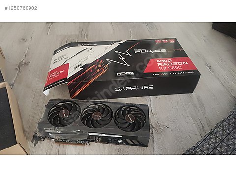 AMD Radeon Sapphire Pulse Rx 6800 16GB - AMD Ekran Kartı İlanları ...
