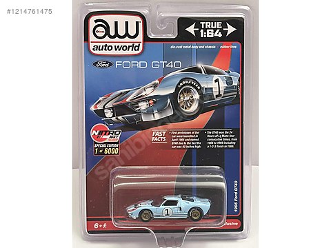 Auto World Diecast Model 1:64 Ford Araba Çeşitleri - 1214761475