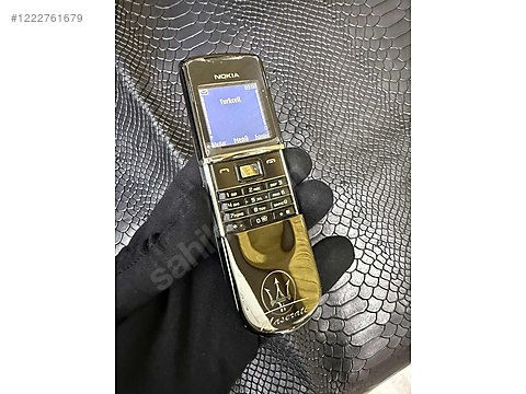 Nokia / 8800 Sirocco / NOKİA 8800 SIROGGO MASERATI SIFIR SAYILIR KAYITLI sahibinden.comda ...