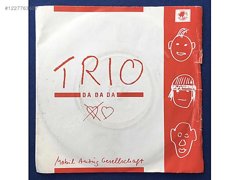 TRiO * DA DA DA (İngilizce ve Almanca versiyonlar) * 45lik Plak - Müzik ...