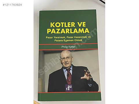 Kotler ve Pazarlama - Philip Kotler sahibinden.comda - 1211763924