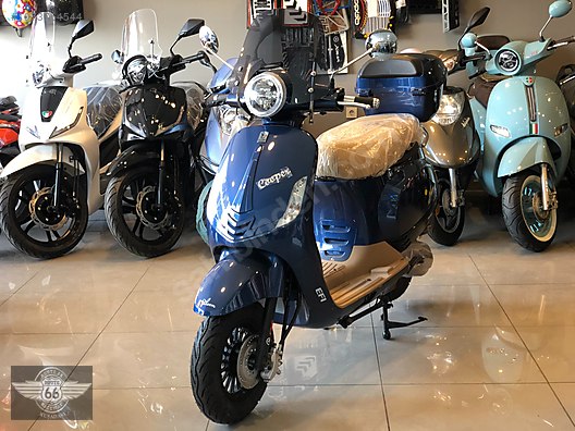 Falcon Cooper 125 EFI 2022 Model Scooter / Maxi Scooter Motor Motosiklet Mağazasından Sıfır 36. ...
