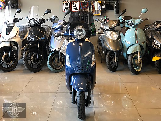 Falcon Cooper 125 EFI 2022 Model Scooter / Maxi Scooter Motor Motosiklet Mağazasından Sıfır 36. ...