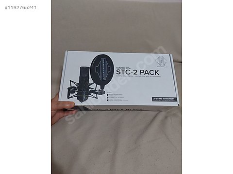 SONTRONICS STC-2 PACK BLACK Condenser Microphone sahibinden.comda - 1192765241
