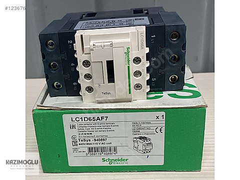 Schneider Lc1D65Af7 30Kw 110Vac Kontaktör sahibinden.comda - 1236765993