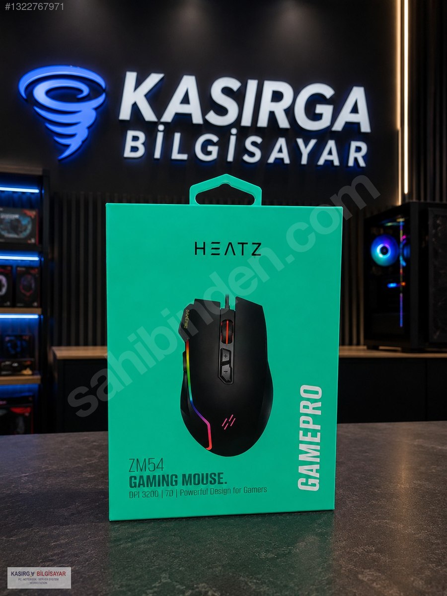HEATZ ZM54 Gaming Mouse 3200 DPI RGB Oyuncu Mouse 7 Tuşlu sahibinden ...