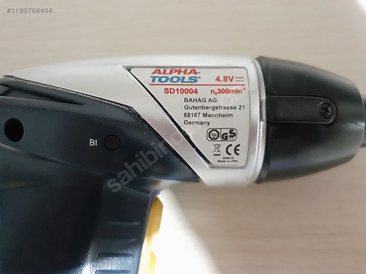 ALPHA TOOLS ŞARJLI VİDALAMA - İkinci El Elektrikli Vidalama İlanları sahibinden.com'da - 1190768404
