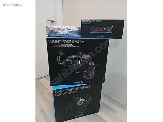 Simülatör / Saitek Logitech G PC PRO Flight Yoke Sistem sahibinden ...