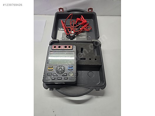 UNIT. UT 511 İZOLASYON MEGERİ - Pürüzlülük Ölçüm Cihazı ve Elektronik ...
