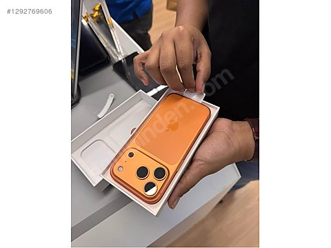 Apple / iPhone 17 Pro / İPHONE 17 PRO 256GB KOZMİK TURUNCU KILIF ...