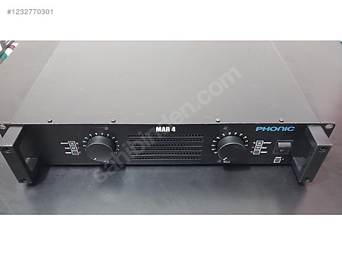 PHONIC MAR 4 Power Amfi sahibinden.comda - 1232770301