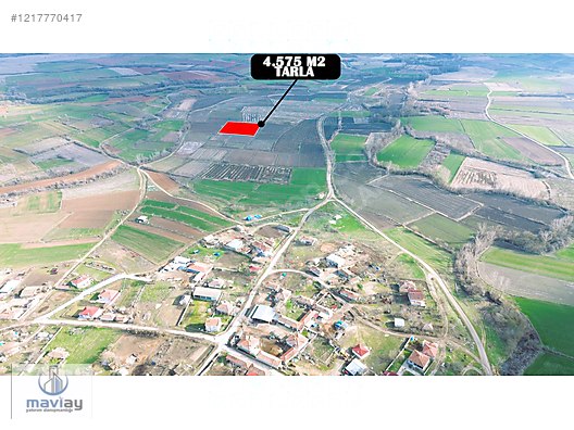 MAVİ AY'DAN YERLEŞİME YAKIN 4.575 M2 TEK TAPU TARLA - Satılık Arsa ...