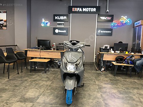 Kuba Space 50 Pro 2024 Model Scooter / Maxi Scooter Motor Motosiklet ...