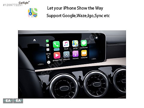 Multimedya Oynatıcı / MERCEDES BENZ A180 W176 NTG6 MBUX CARPLAY ANDROİD ...