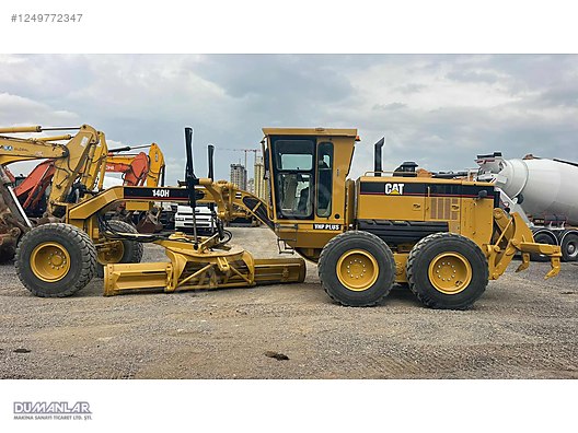 DUMANLAR***2004 CAT 140 H GREYDER, HİÇ EKSİĞİ YOK, DİREK İŞE - Greyder ...
