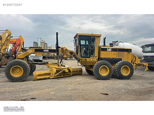 DUMANLAR***2004 CAT 140 H GREYDER, HİÇ EKSİĞİ YOK, DİREK İŞE - Greyder ...