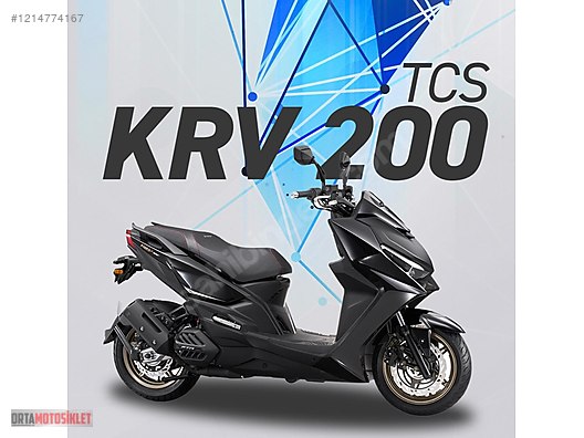 Kymco KRV 200 2024 Model Scooter / Maxi Scooter Motor Motosiklet Mağazasından Sıfır 218.900 TL ...