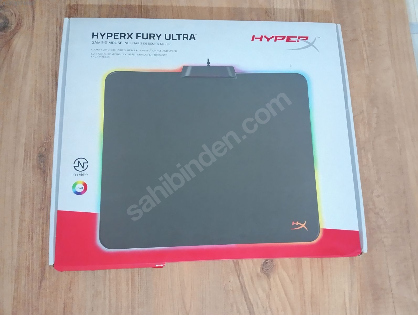 HyperX Fury Ultra RGB Gaming Mouse Pad sahibinden.comda - 1319774682
