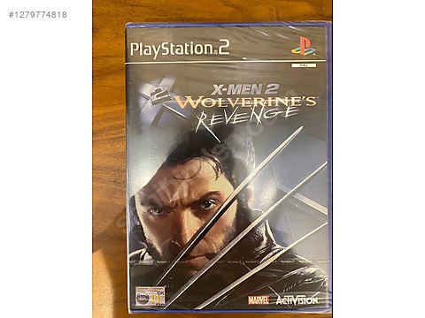 Wolverine's Revenge - PS2 - Nadir, Koleksiyonluk - Hiç Açılmadı ...