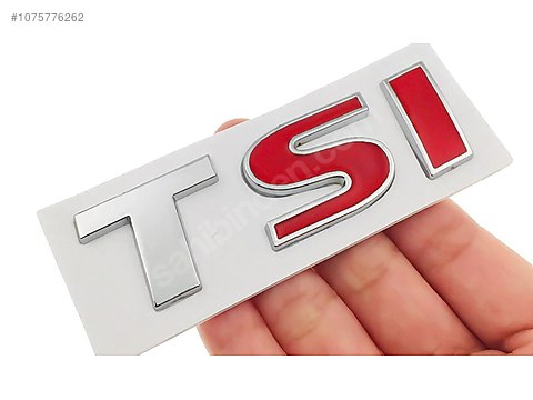 VW Tsi Sticker Logo Amblem Yazı Polo Golf Passat - RC Araçlar Aksesuar ...