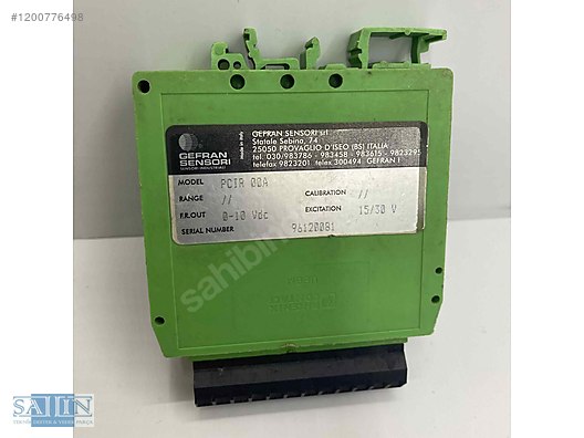 GEFRAN | [ PCIR-00A ] | SİNYAL KOŞULLANDIRICI SENSOR - Gefran ...