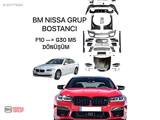 BMW 5 SERİSİ F10 MODİFİYE İLE G30 DÖNÜŞÜM SETİ SIFIR YEDEK PARÇA - İlan ...