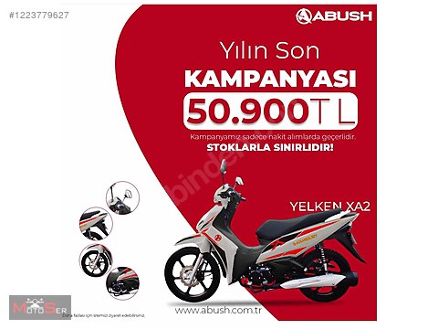 Abush Yelken XA-2 2025 Model Cub Motor Motosiklet Mağazasından Sıfır 50.900 TL - 1223779627
