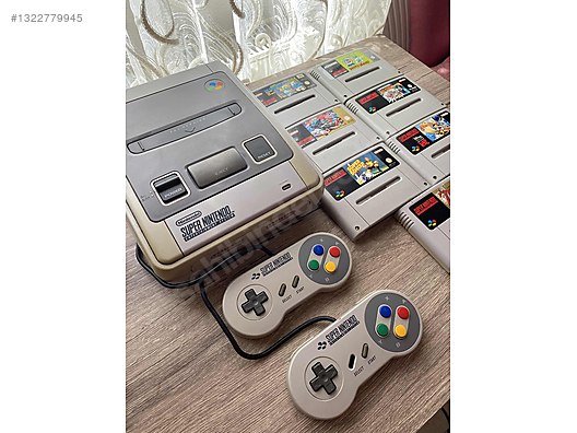 Nostalji Efsanesi! Orijinal SNES PAL +2 Kol Zelda + Mario 7 Oyun ...