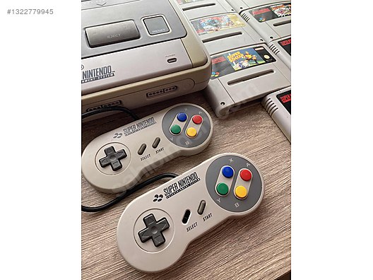 Nostalji Efsanesi! Orijinal SNES PAL +2 Kol Zelda + Mario 7 Oyun ...