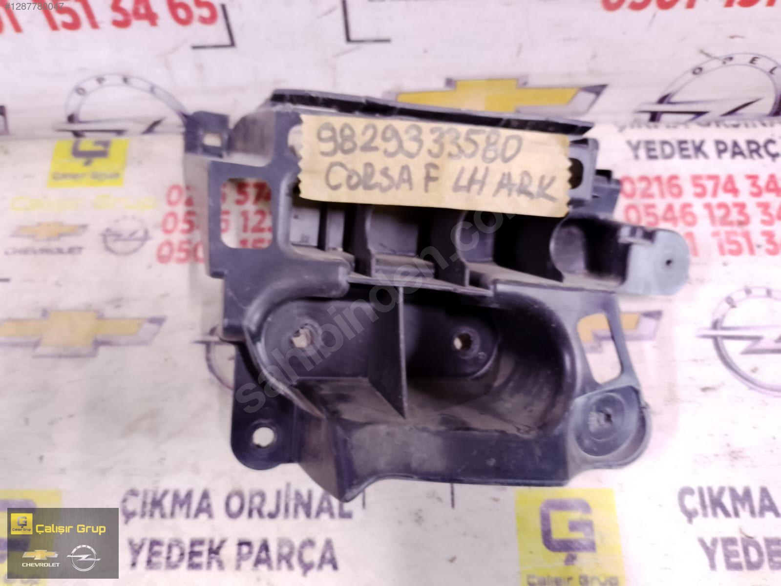 OPEL CORSA F SOL ARKA TAMPON BRAKETİ OEM 9829333580 - İlan ve ...