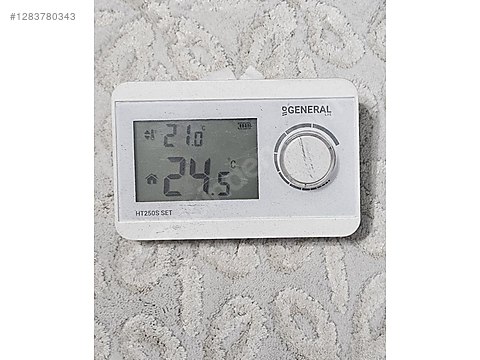 Termostatlar / General HT250 Set Kablosuz Dijital Oda Termostatı ...