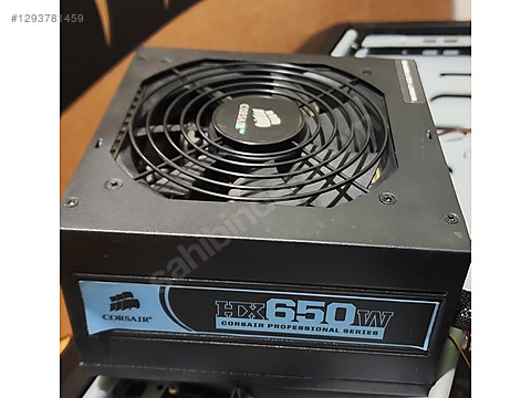 Corsair HX650W 80 Plus Professional Serisi Modüler Güç Kaynağı ...