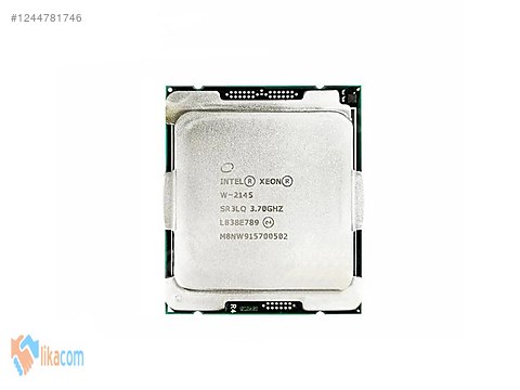 Intel Xeon W-2145 İşlemci 8 çekirdekli 3.7 GHz 64 Bit sahibinden.comda ...