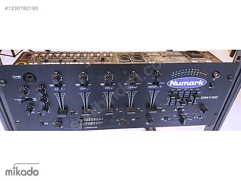 NUMARK CM100 DJ MİKSER PROFESYONEL ÜRÜN (İNGİLTERE ÜRETİMİ) sahibinden ...
