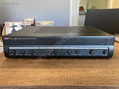 Inter-M - A 120 Mikser / Amplifier / Amfi sahibinden.comda - 1180782715