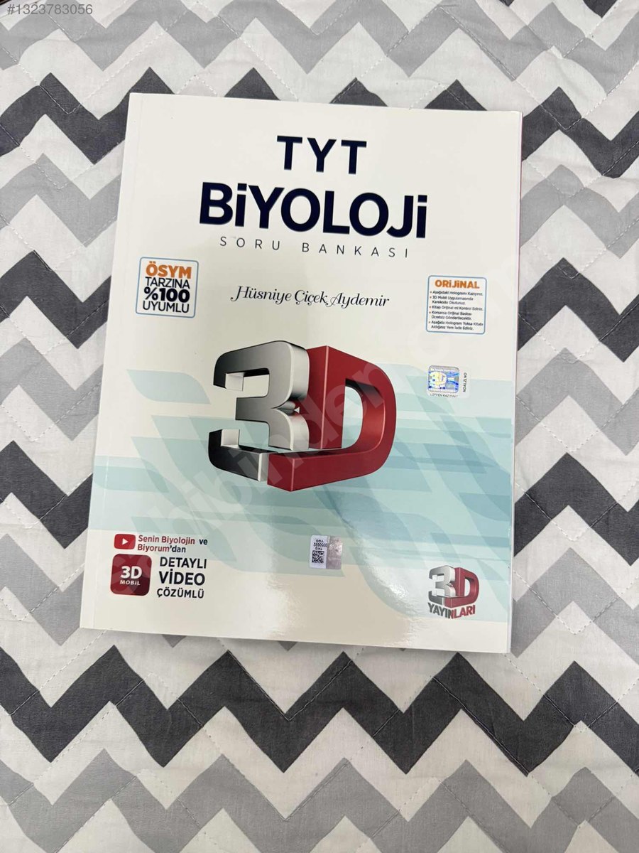 3D TYT BİYOLOJİ SORU BANKASI - Test Kitapları sahibinden.com'da ...