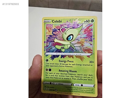 Celebi pokemon kart sahibinden.comda - 1319783503