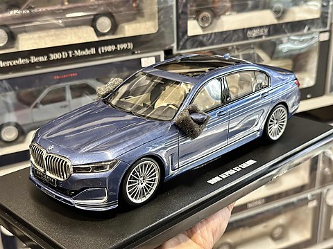 1:18 GT Spirit GT465 BMW Alpina B7 Saloon 2022 Blue Metallic - Diecast ...