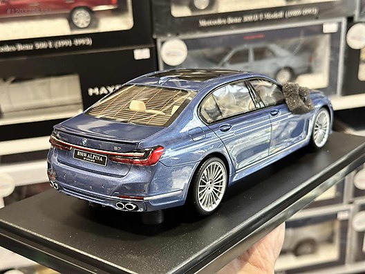 1:18 GT Spirit GT465 BMW Alpina B7 Saloon 2022 Blue Metallic - Diecast ...