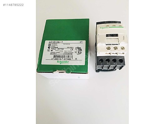 Kontaktör LC1D128M7 schneider.sıfır kullanılmamıştır - Sigorta ve Yapı ...