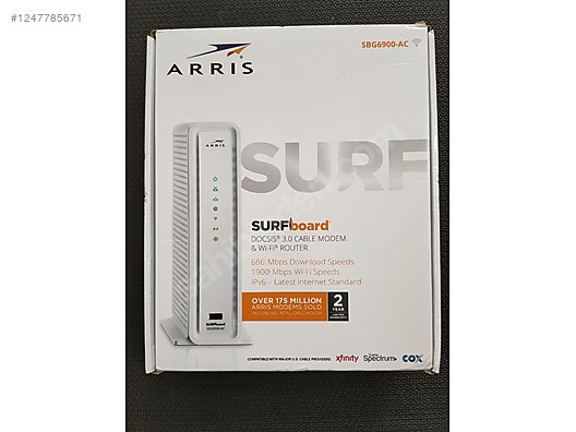 Arris SBG6900-AC docsis 3.0 modem sahibinden.comda - 1247785671