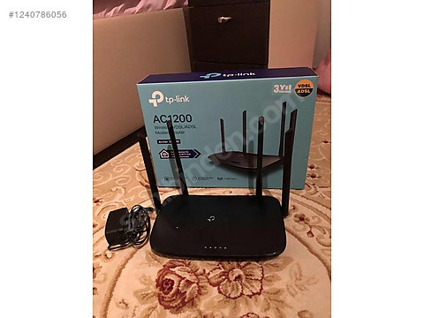 TP-Link Archer VR300 4 Port 1200 Mbps 5GHz VDSL2 Modem - VDSL Modem ...