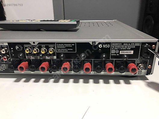 Sony STR-DB900 av receiver Hatasız kumandalı ..mükemmel ses sahibinden ...