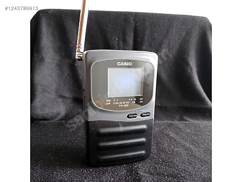 CASIO TV-100 Cep Televizyonu - İkinci El Casio Portatif TV İlanları ...