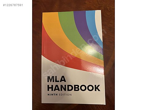 MLA Handbook Ninth (9th) Edition Kitap sahibinden.comda - 1226787591